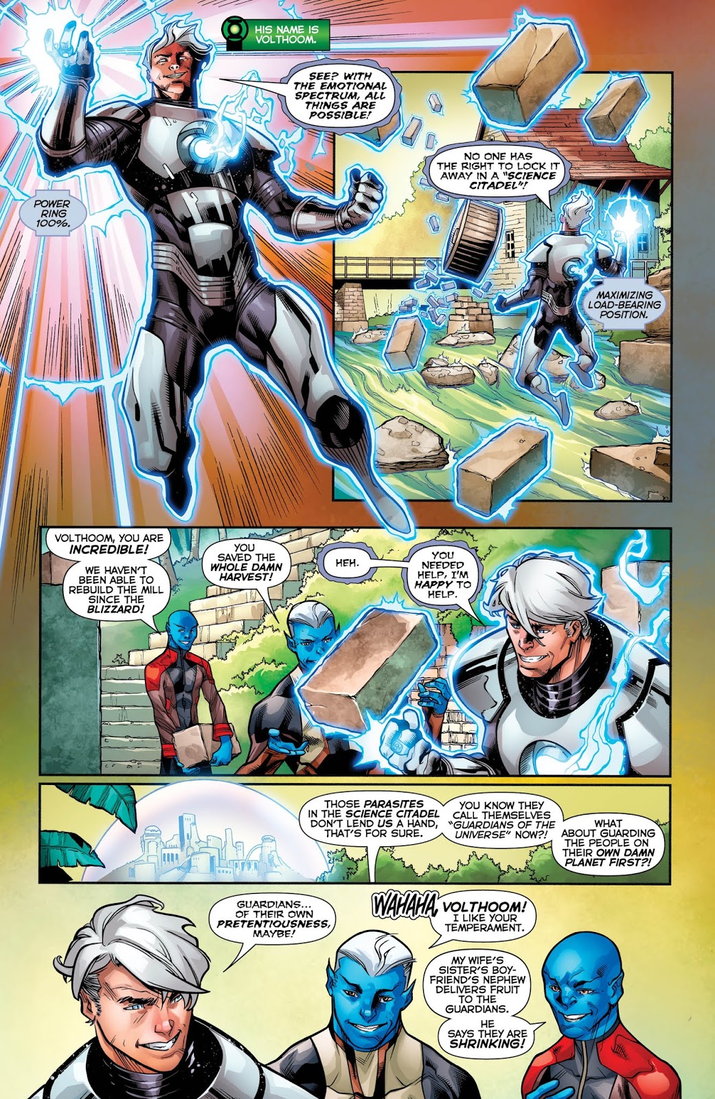 Weird Science DC Comics: Green Lanterns #30 Review and *SPOILERS*