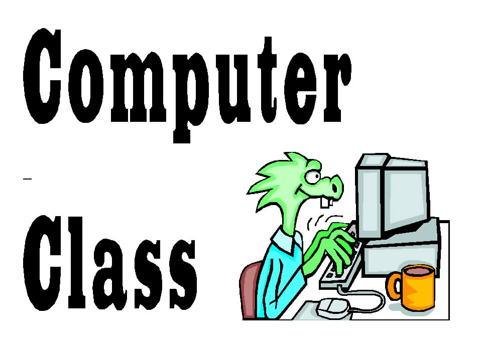 Free Posters and Signs: Computer Class