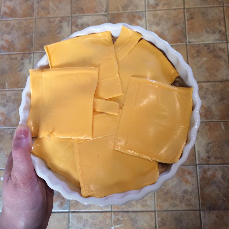 that looks disgusting: Cheeseburger Pie