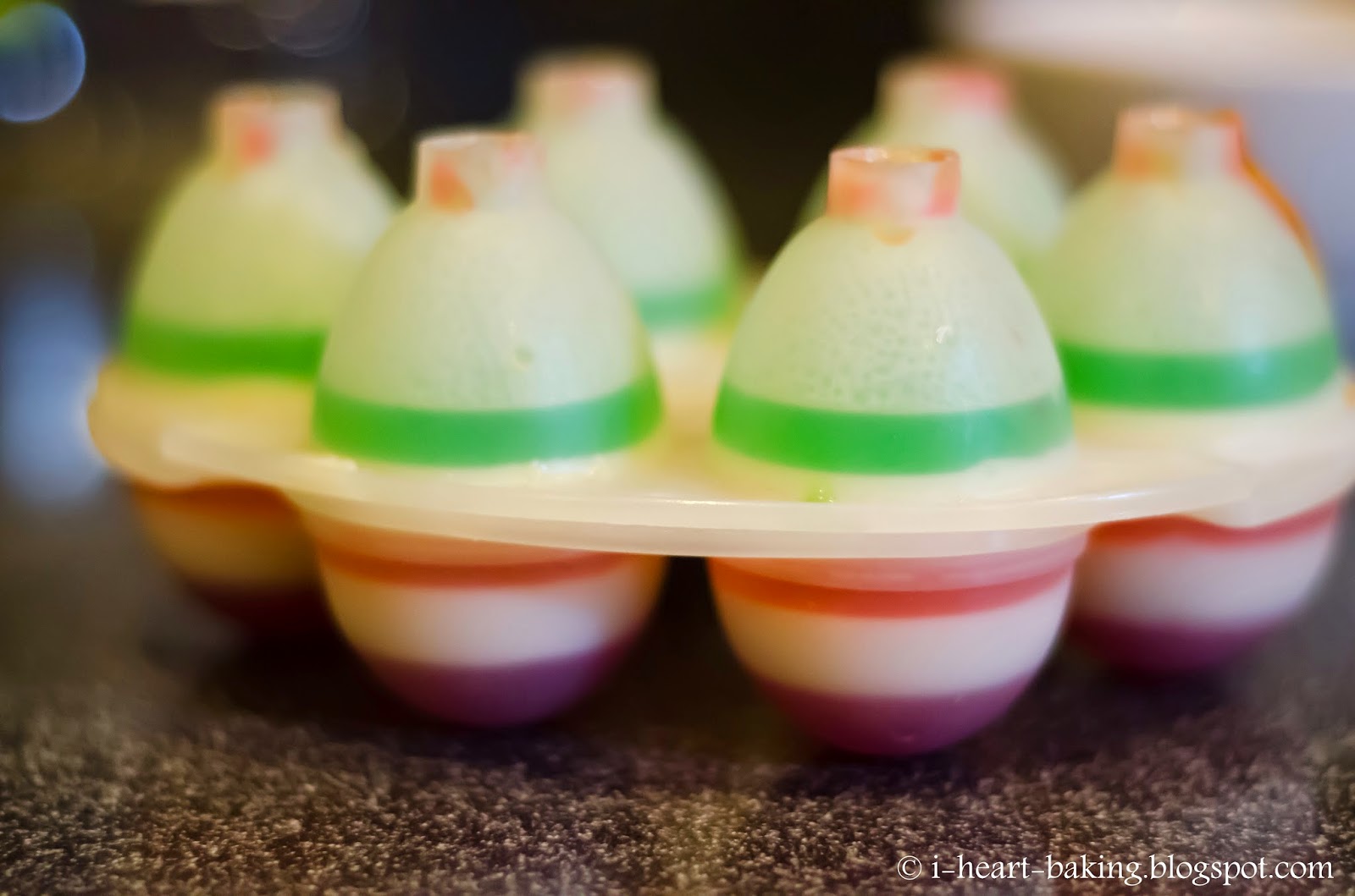 i heart baking!: easter egg rainbow jello