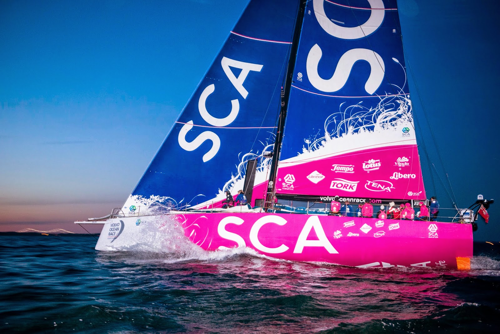 SailRaceWin: Volvo Ocean Race : Team SCA Finish First Transatlantic