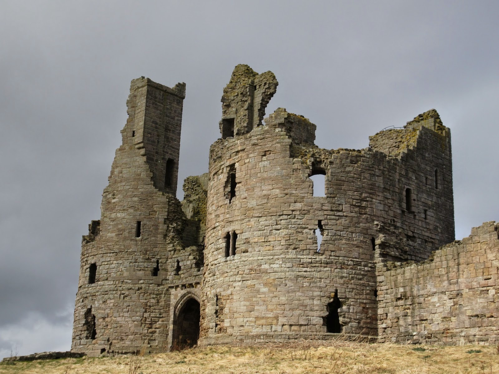 Dunstanburgh Castle - a hill top walk - Eccentric England travel and events