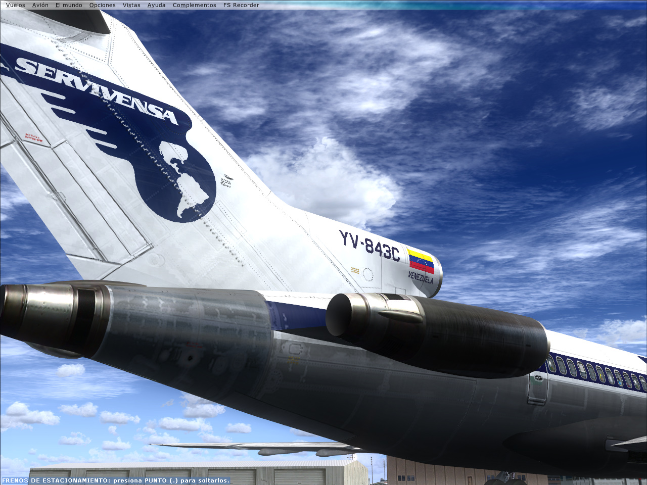 [FSX/P3D] Captain Sim Boeing 727-200 Servivensa YV-843C