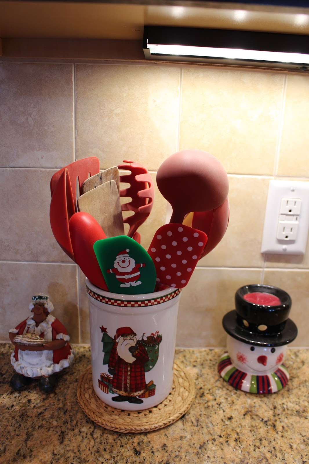 Designs by Pinky: My Christmas Kitchen and Kitchen Tree