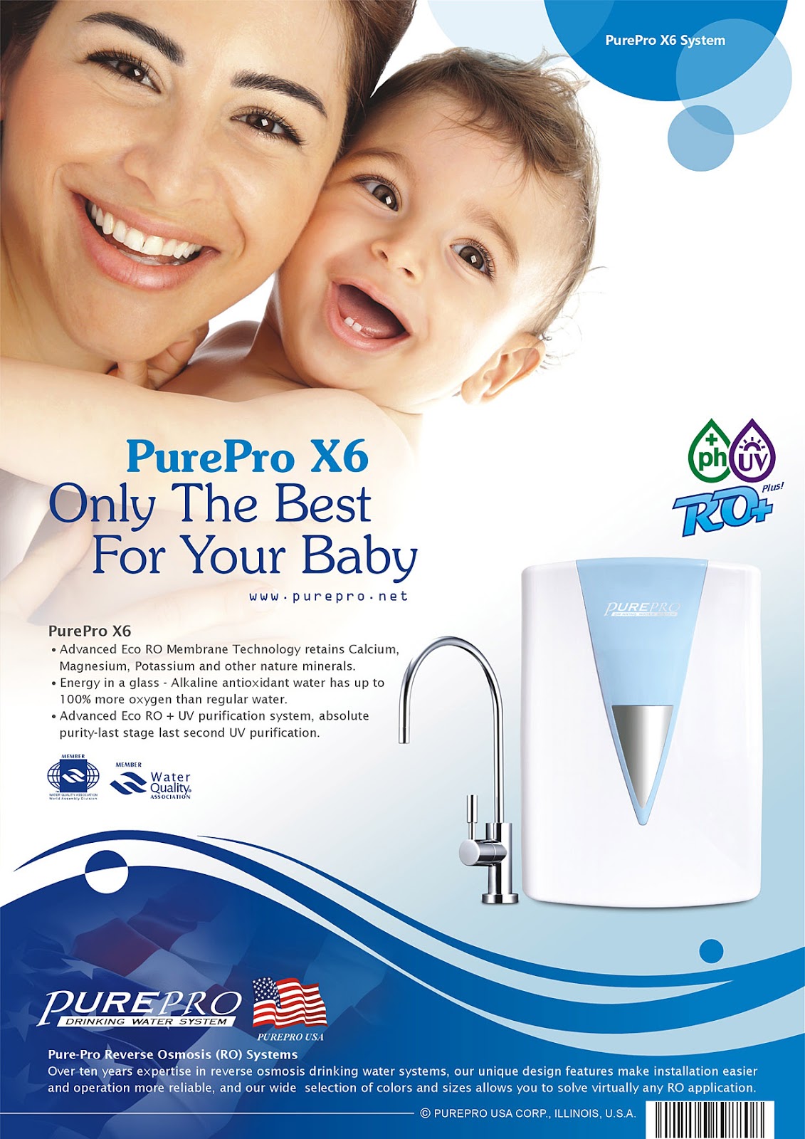PurePro® X6 : My Pure Water, My PurePro X6, Alkaline Ultraviolet ...