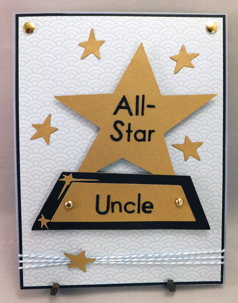 Paper Panacea: Father's Day cards for my uncles...