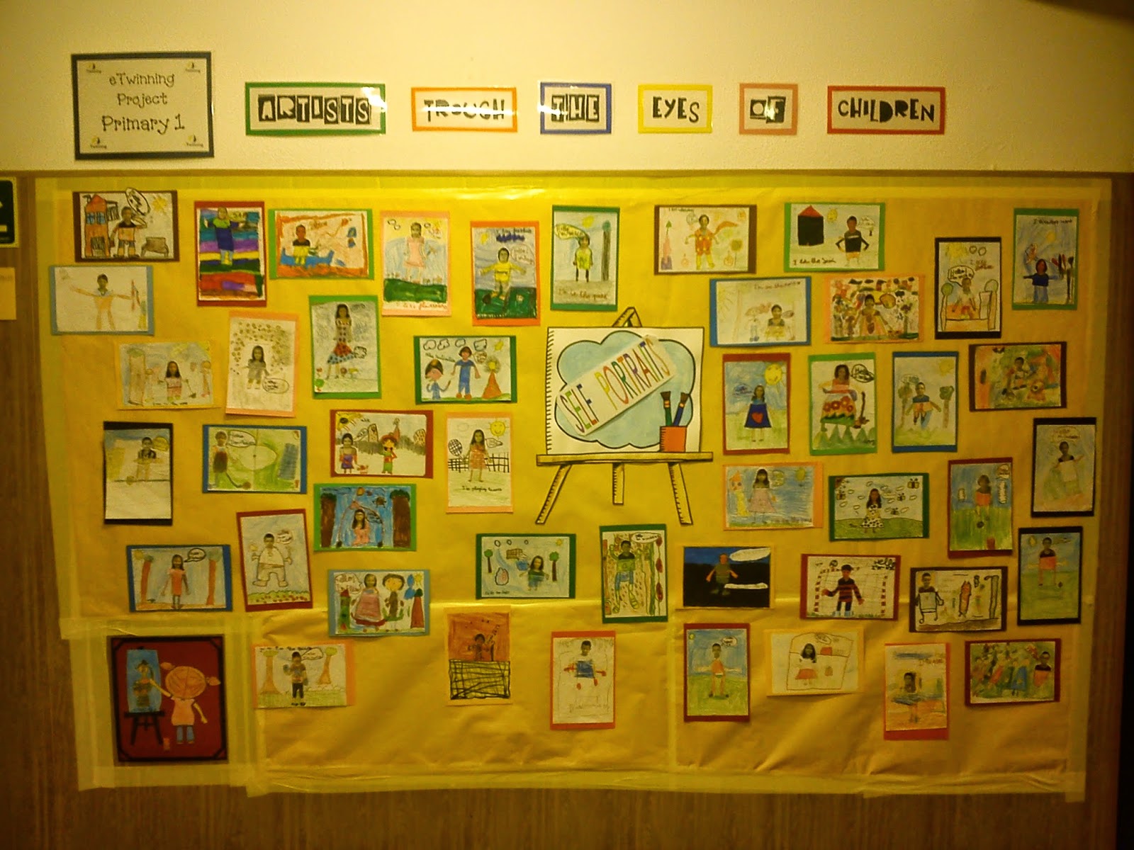English jam: SELF PORTRAITS DISPLAY