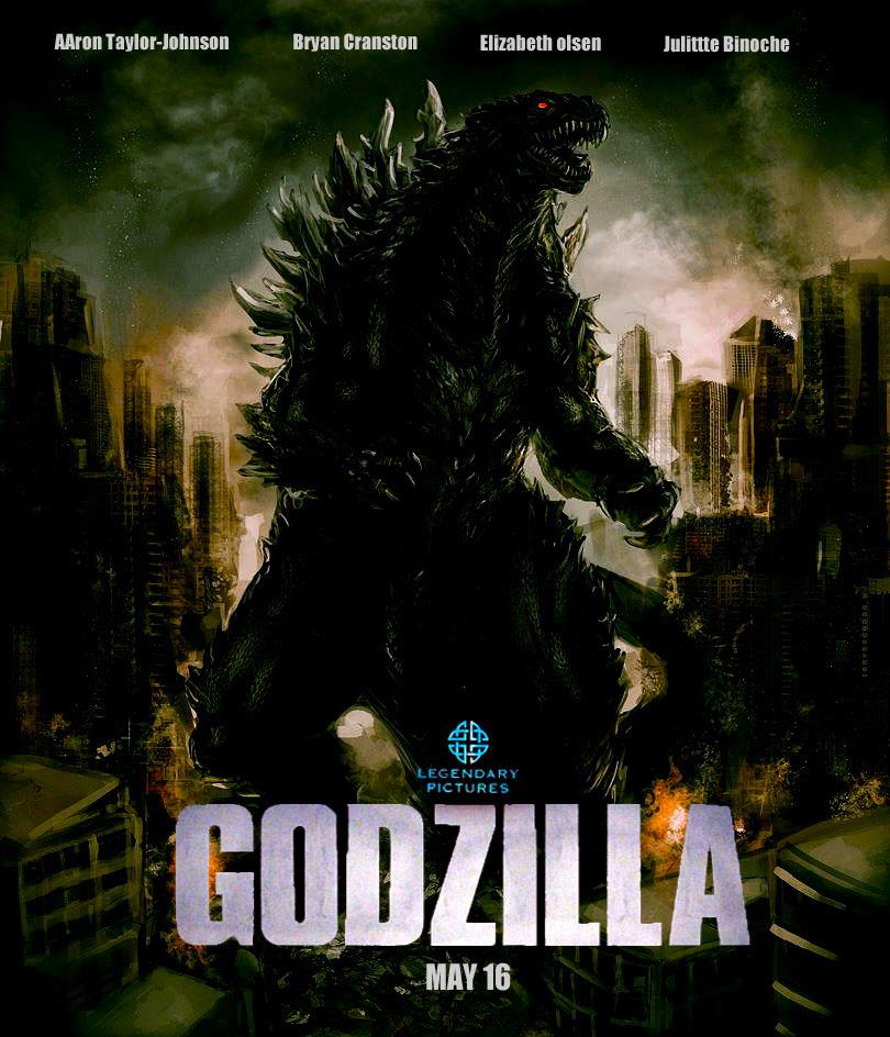 Godzilla Legends: Incredible Godzilla 2014 Fan Art Poster