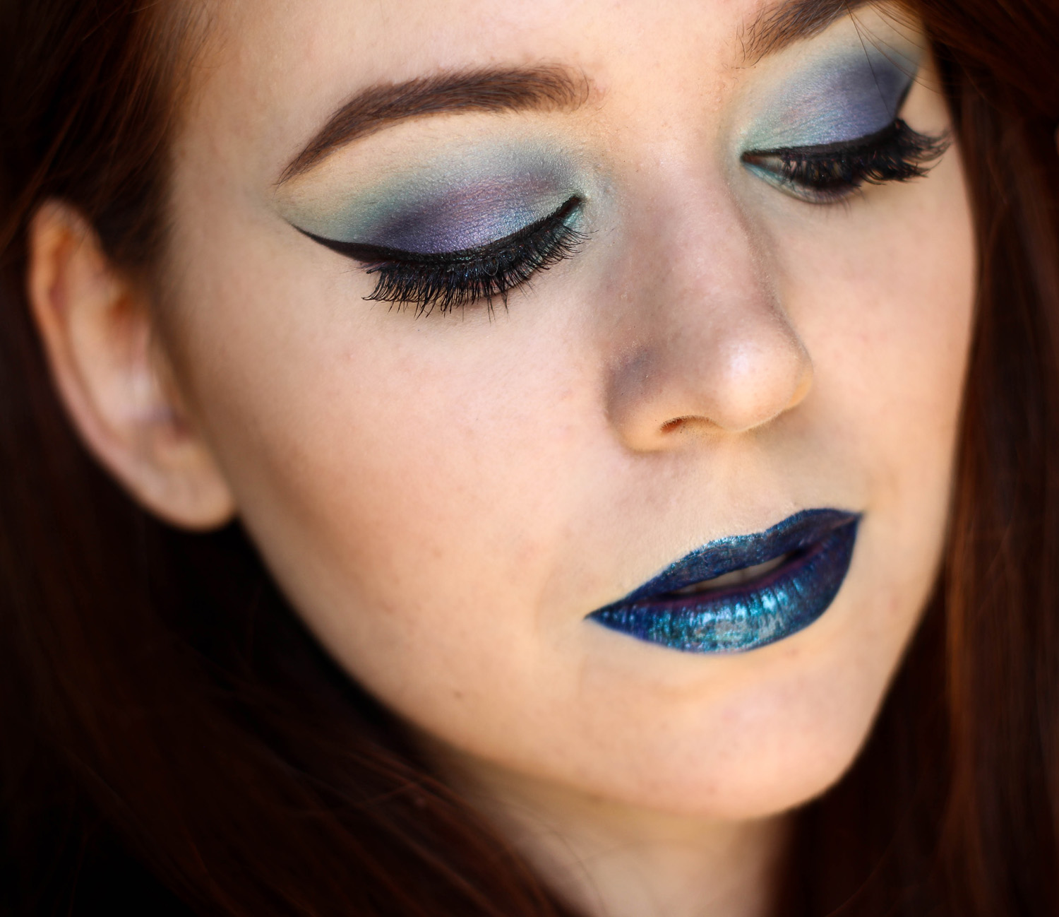 Blue Atomic makeup ~ feat. Neve Cosmetics, Nabla, Make Up Store | 10 ...