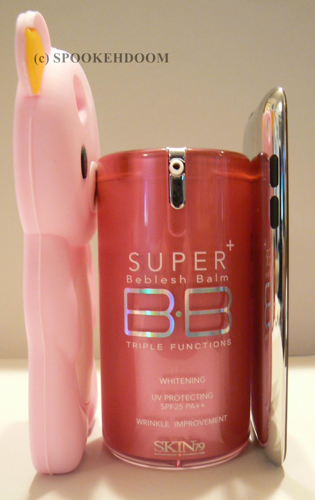 SPOOKEHDOOM: Review: SKIN79 Super+ Hot Pink BB Cream