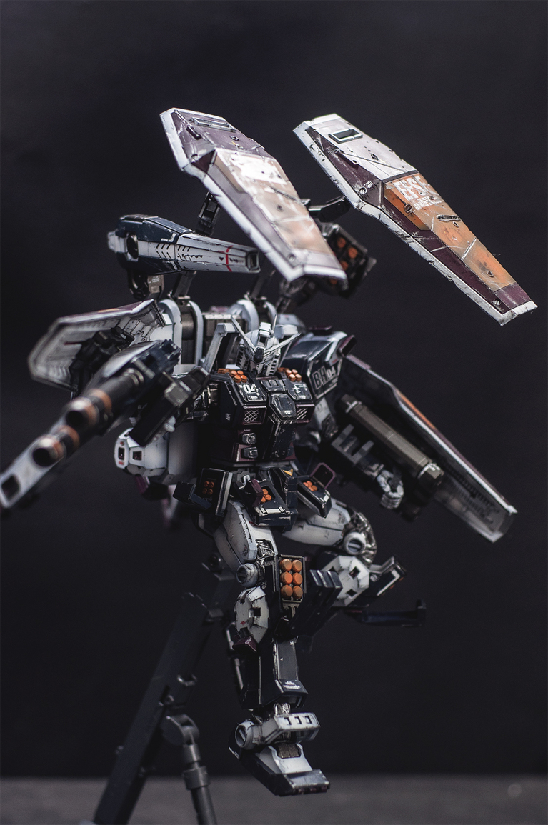 Painted Build: MG 1/100 Full Armor Gundam [Gundam Thunderbolt] Ver. Ka ...