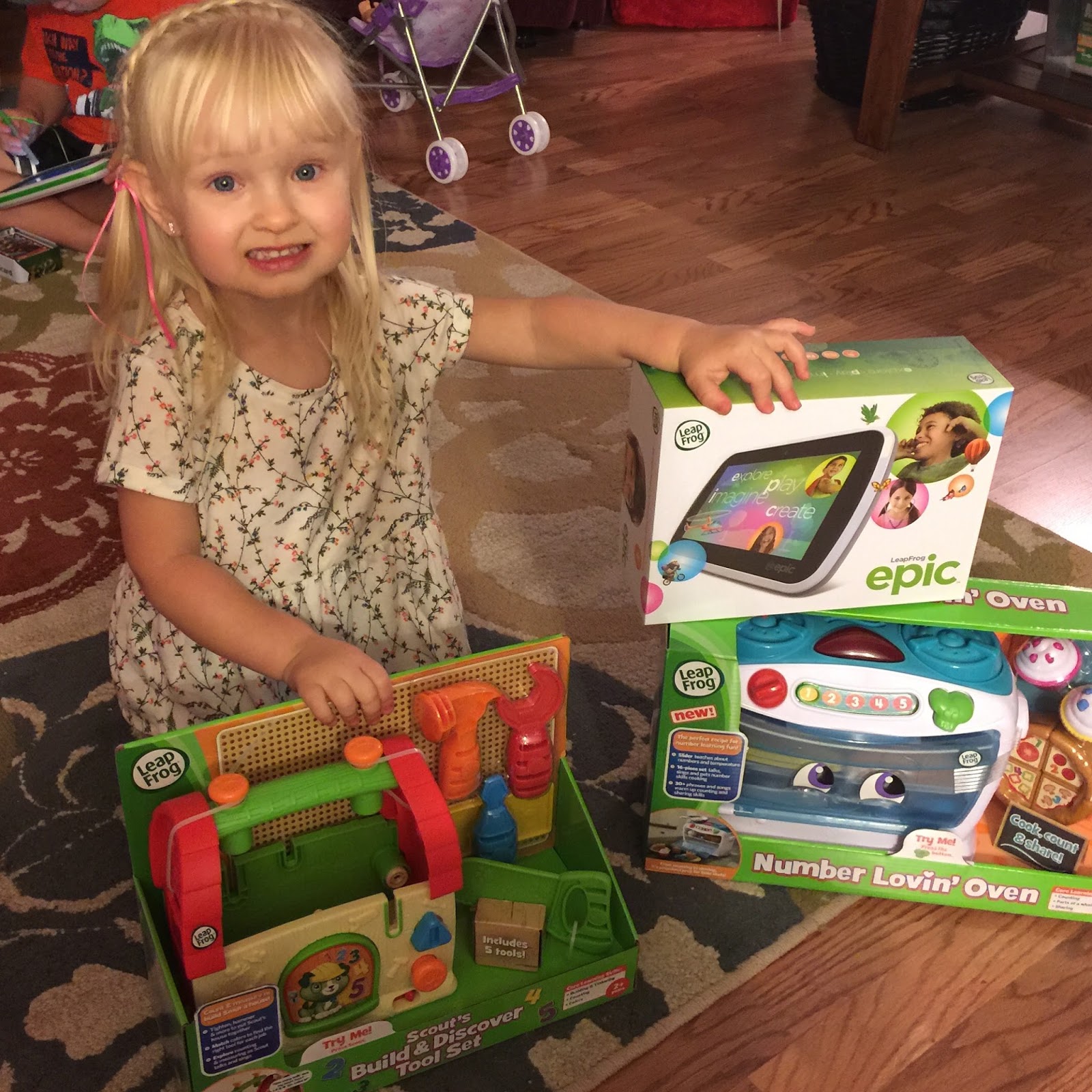 Learning Made Fun With LeapFrog Epic - Building Our Story