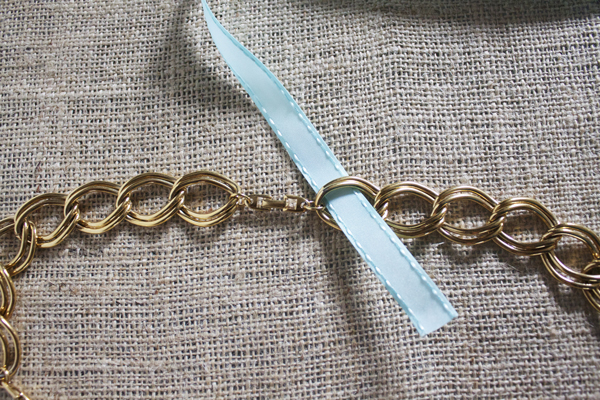 Nest Candy: Ribbon Weave Chain Necklace