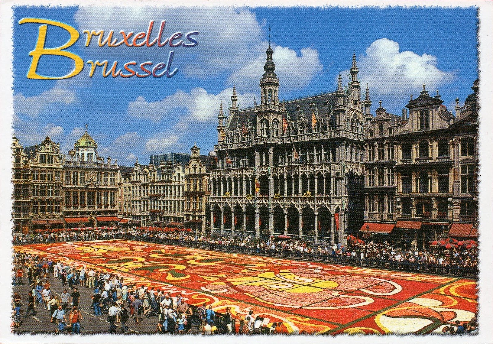 UNESCO postcards collection by dannyozzy: La Grand-Place, Brussels