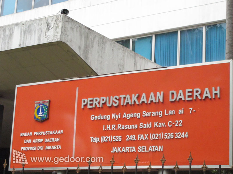 Kura-Kura-Kita: Perpustakaan Umum Daerah Provinsi DKI Jakarta