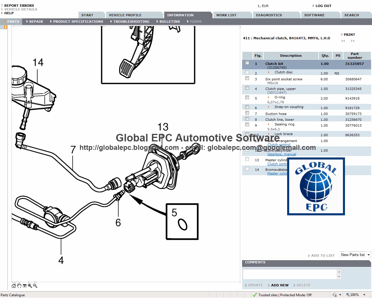 Download Repair Manual Pdf: VOLVO VIDA 2013 EPC PARTS CATALOGUE AND ...
