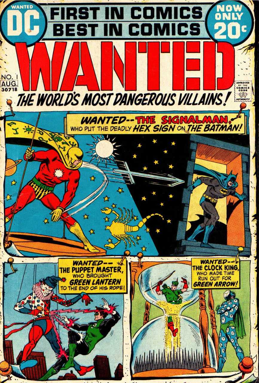 Old-fashioned Comics: Wanted, The World's Most Dangerous Villains #01 ...