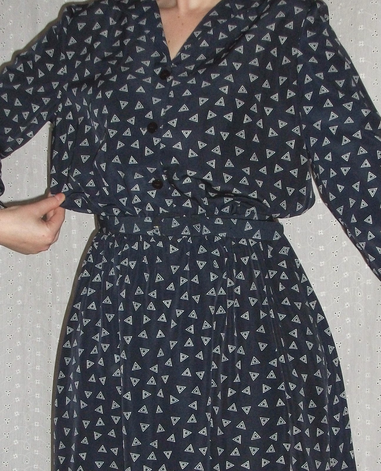 Refashion Co-op: Catching up with my triangle dress