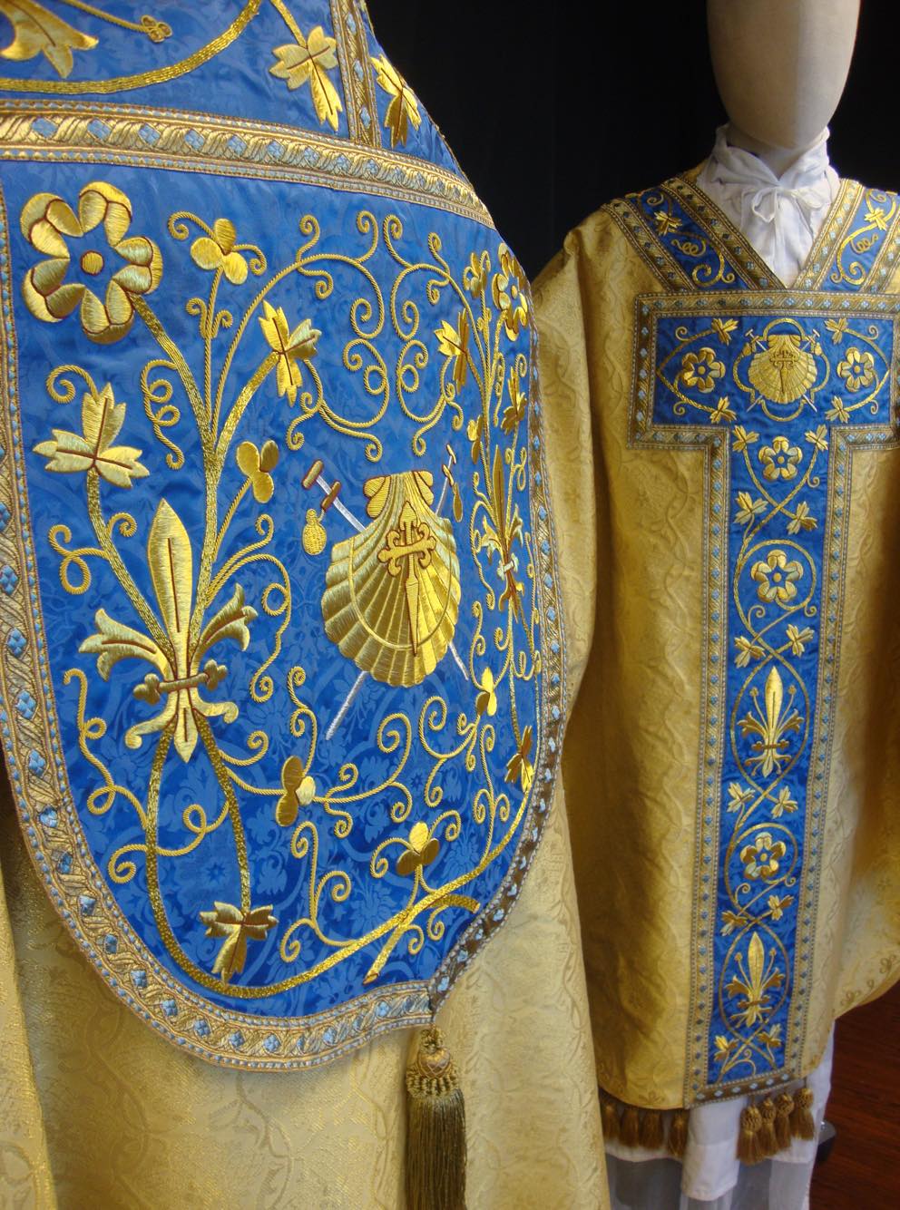 New Vestment Work: A Set Worthy of St. Mary and St. James ~ Liturgical ...