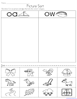 Teachers R US: oa, ow Literacy Activities Bundle with Assessment