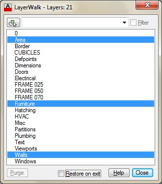 AutoCAD 2013 Essential: Layer Walk - Layer Tools