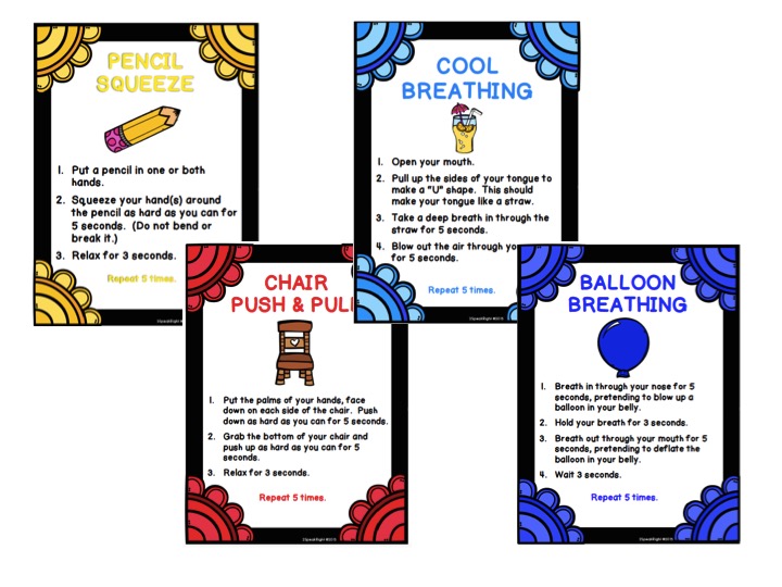 2SpeakRight: Creating A Calming Plan