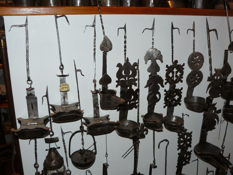 Luces en las minas: Bellos candiles