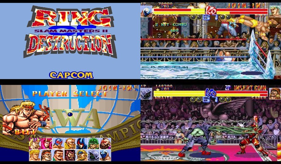 Arcademu Blog: SLAM MASTERS 2 RING OF DESTRUCTION BY CAPCOM