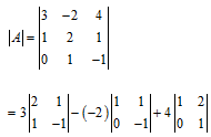 MyRank: Evaluation of determinants of 2nd and 3rd Order Matrices
