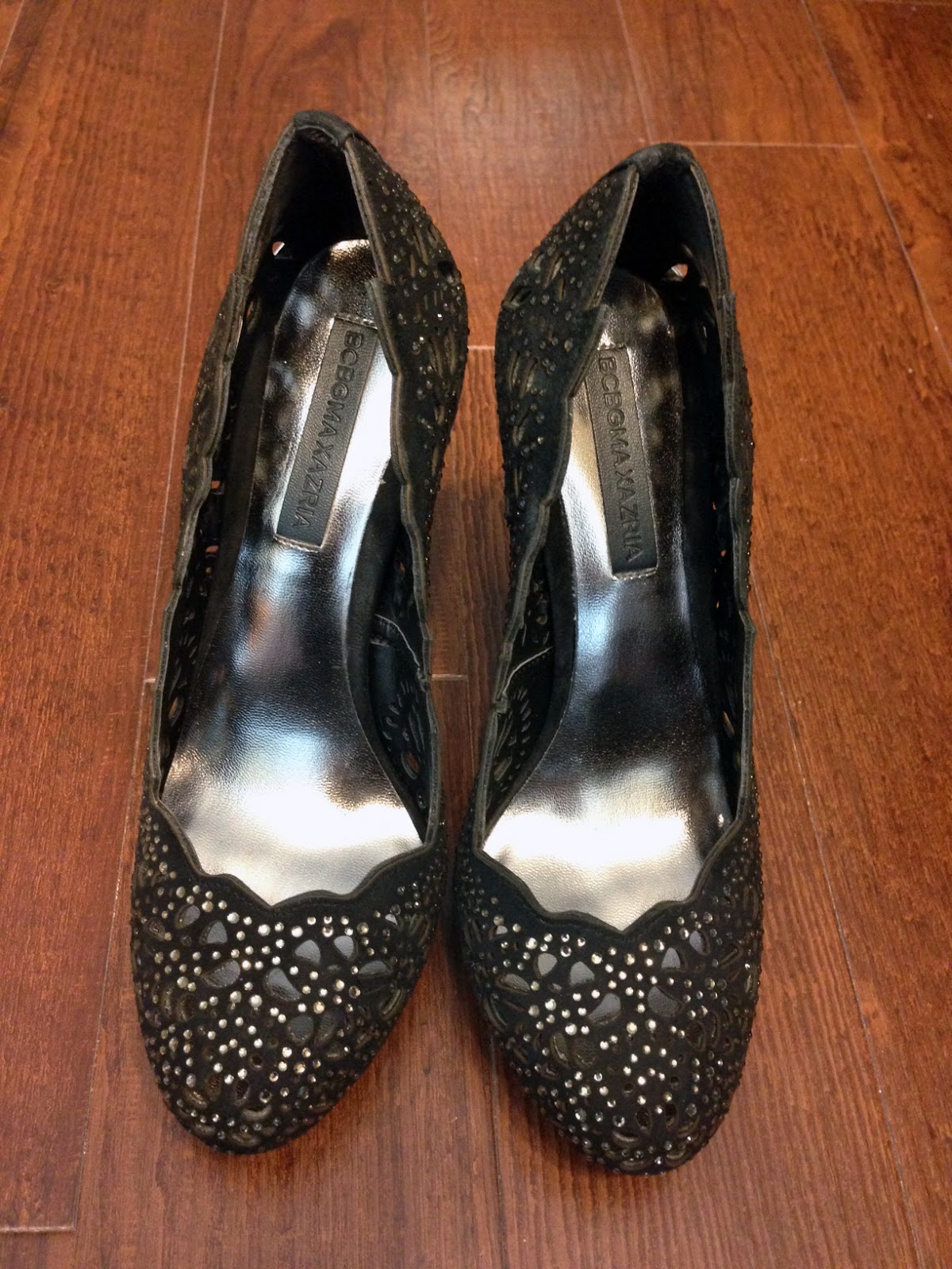 My Superficial Endeavors: BCBGMAXAZRIA Peacock Pumps & Faricia Sandals ...