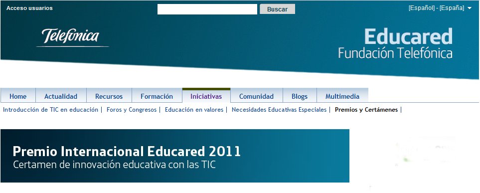María y las TICs en Educación Infantil.: Buscadores Educativos