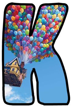 Abecedario de la Película Up. Up Movie Alphabet. - Oh my Alfabetos!