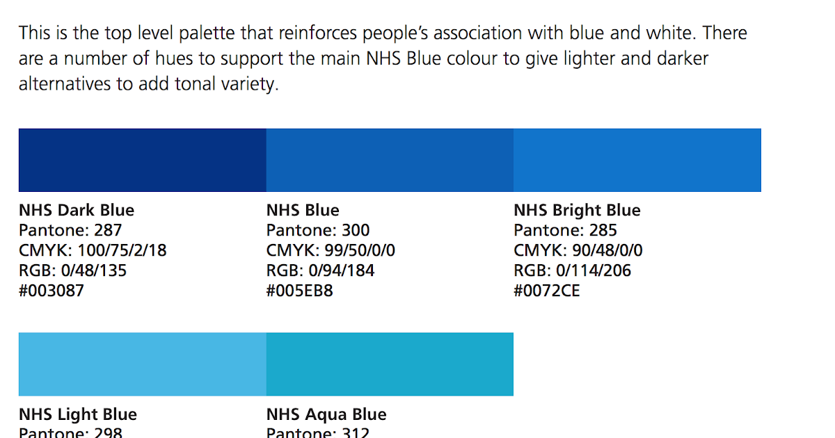 Studio Practice: Research// NHS - identity brand guidelines