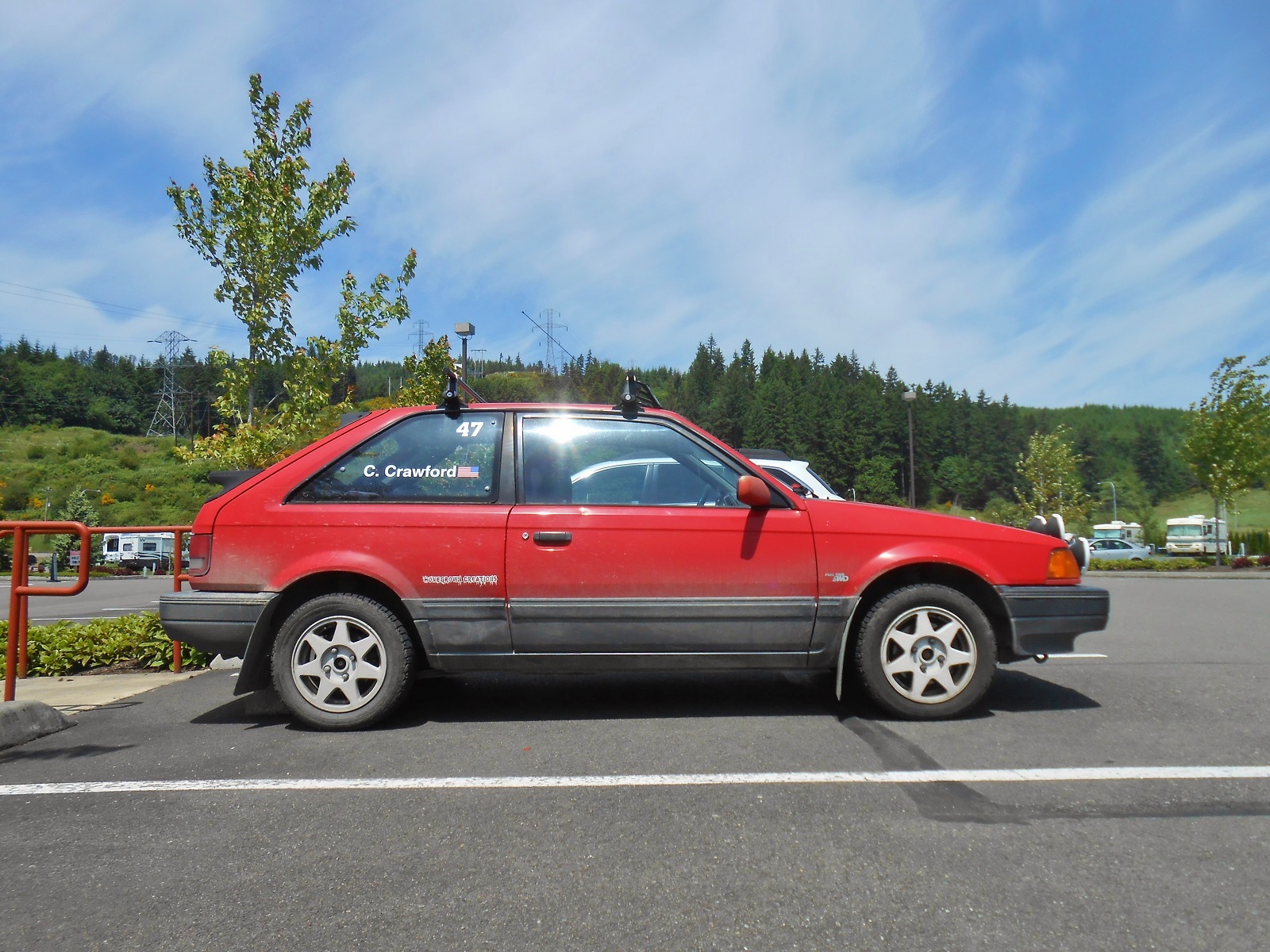 Seattle's Parked Cars: 1988 Mazda 323 GTX