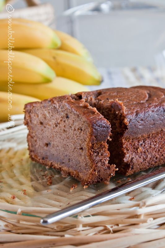 Bolli bolli pentolino: Banana bread Rhum & Cioccolato