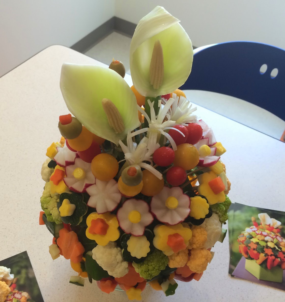 Evan and Lauren's Cool Blog: 6/24/14: Crudite Creations Artistry With Food