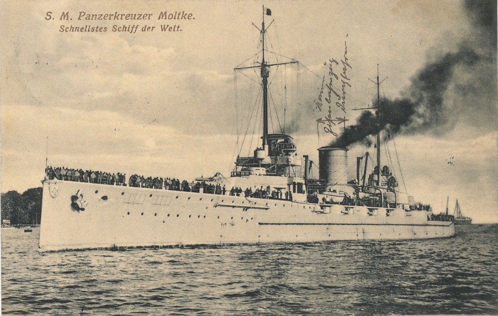 PoSeWe - Maritime Bilder: S.M.S. Moltke (1910)