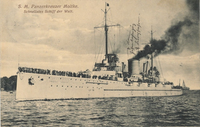 PoSeWe - Maritime Bilder: S.M.S. Moltke (1910)