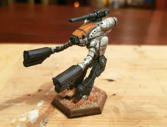 Old School Gaming: Battletech: Heavy Command Lance TO-DONE!