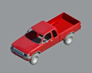 Automovil Pick Up (RFA) | ArquiHoy-Revit