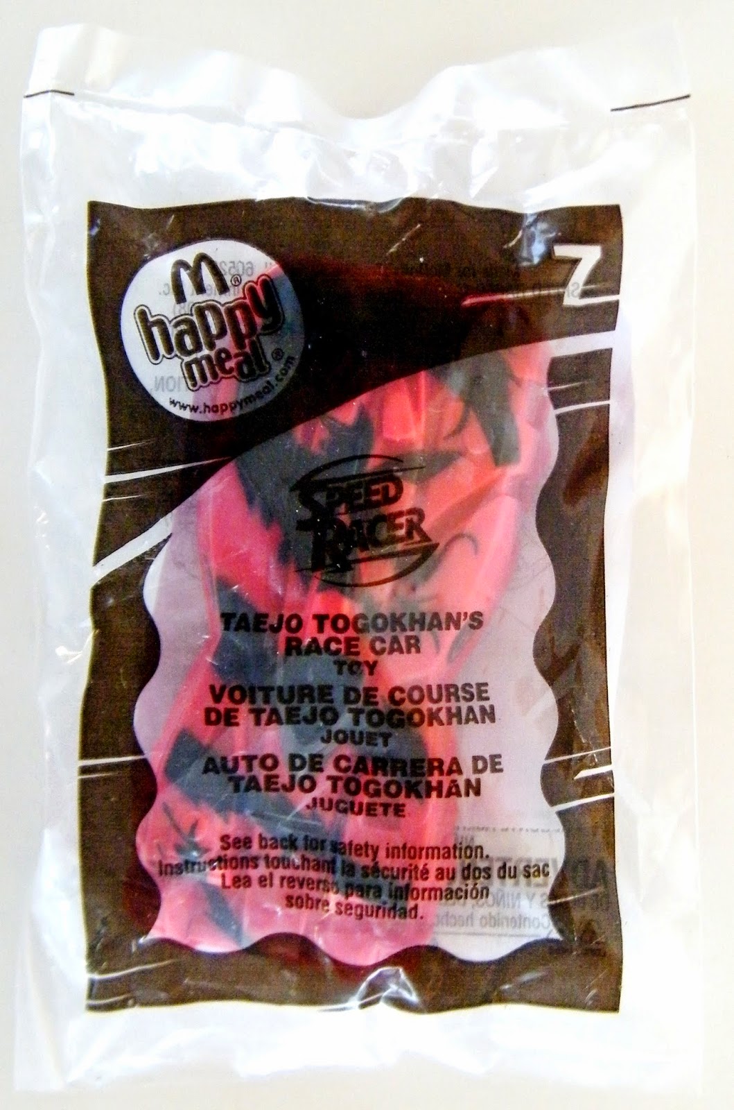 Toys and Stuff: McDonald's 2008 'Speed Racer' Movie Cars - No. 7 Taejo ...