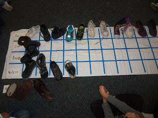 Mrs. Wood's Kindergarten Class: Graphing Shoes/Cubes!