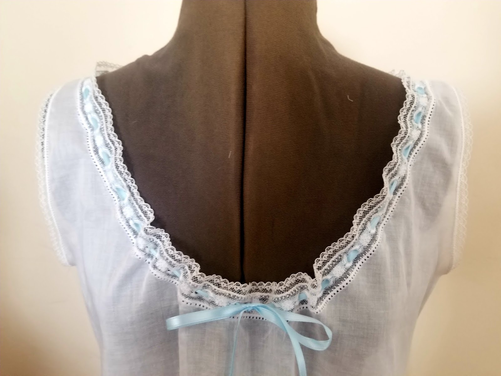 Crazy Cat Lady's Musings: Edwardian underpinnings: Wearing History Chemise