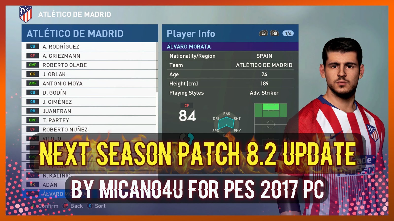 PES 2017 Next Season Patch 8.2 Update by Micano4u