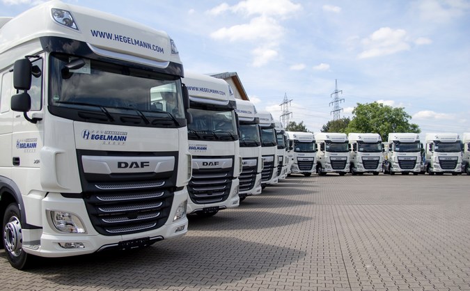 Hegelmann Transporte Group adquire 540 caminhões DAF XF