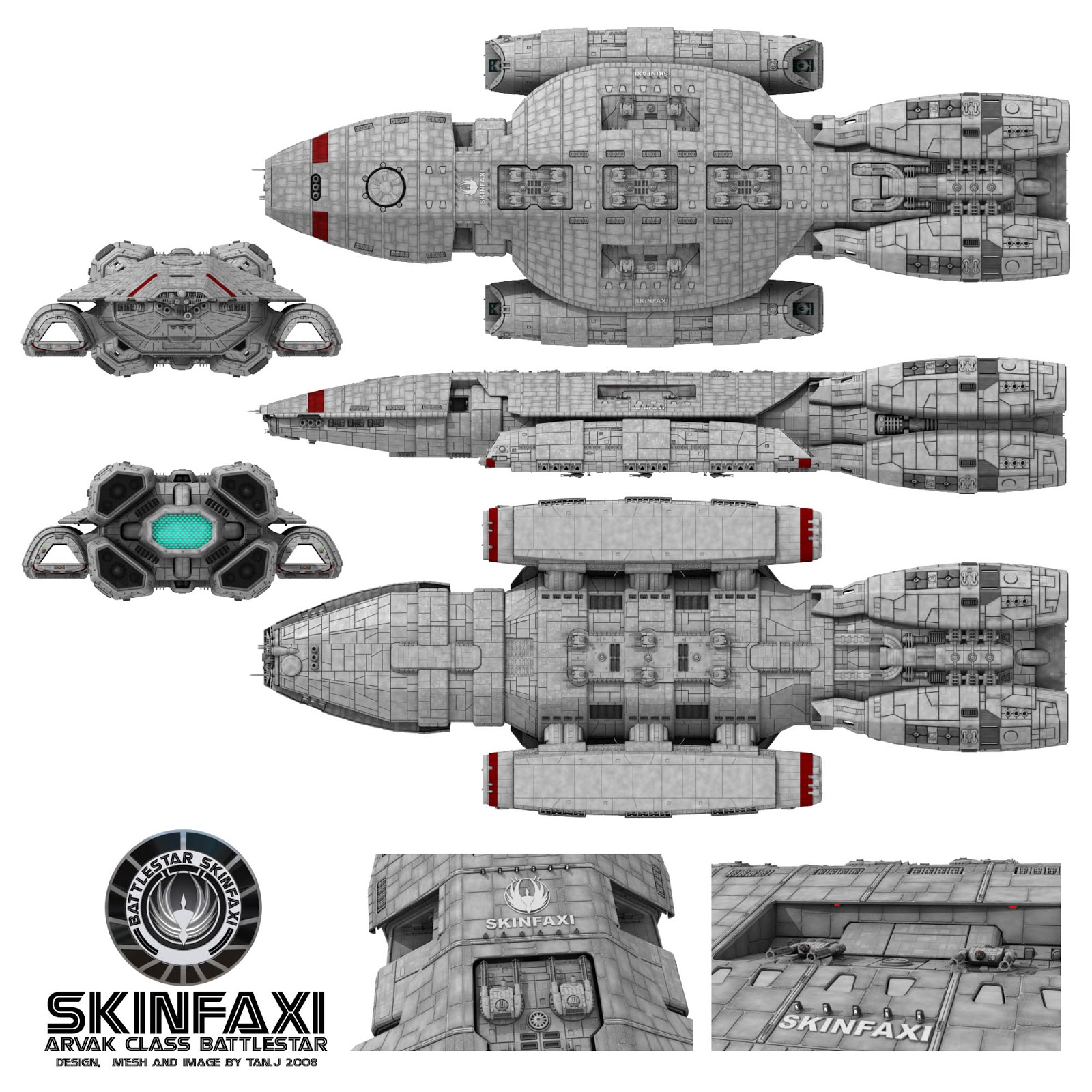 遺憾ですとも*: Minerva and Arvak Class Battlestars