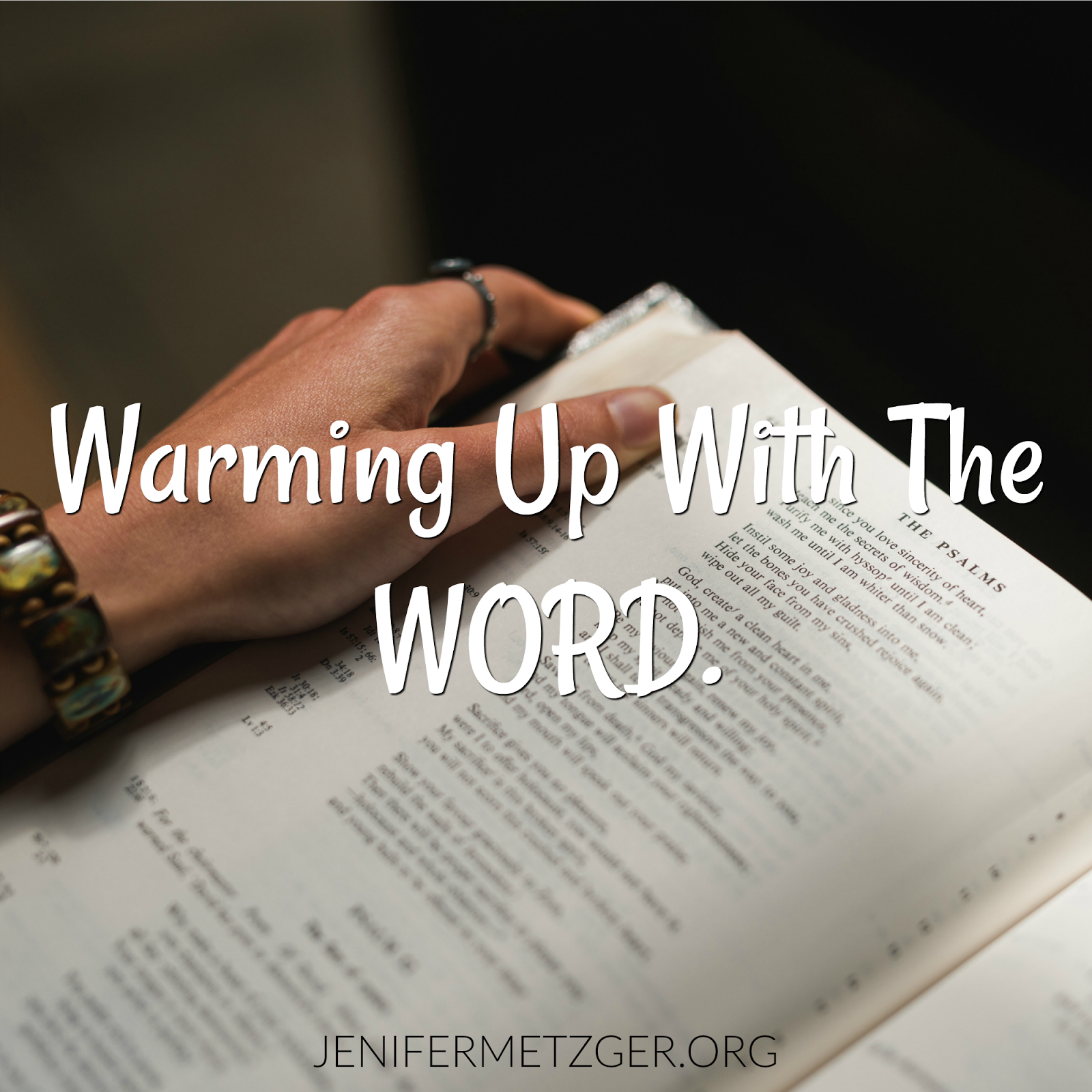 Jenifer Metzger : WARM UPS WITH THE WORD & 3rd ANNUAL SUMMER BLESSING ...
