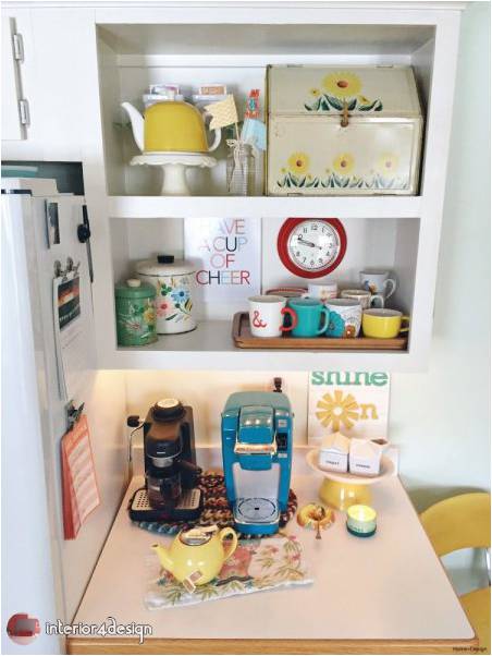 20 Coffee Corner Design Ideas At Home That You'll Love - Interior4desigN