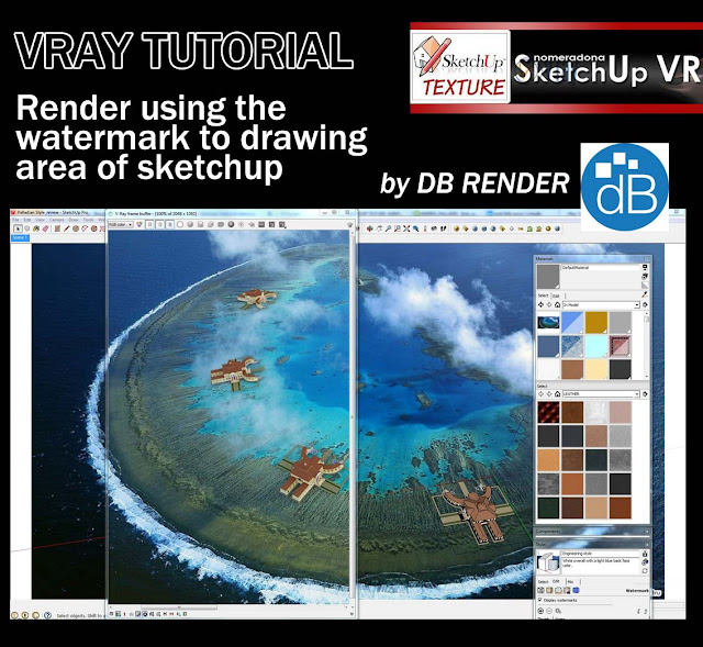 SKETCHUP TEXTURE: VRAY TUTORIAL BASIC