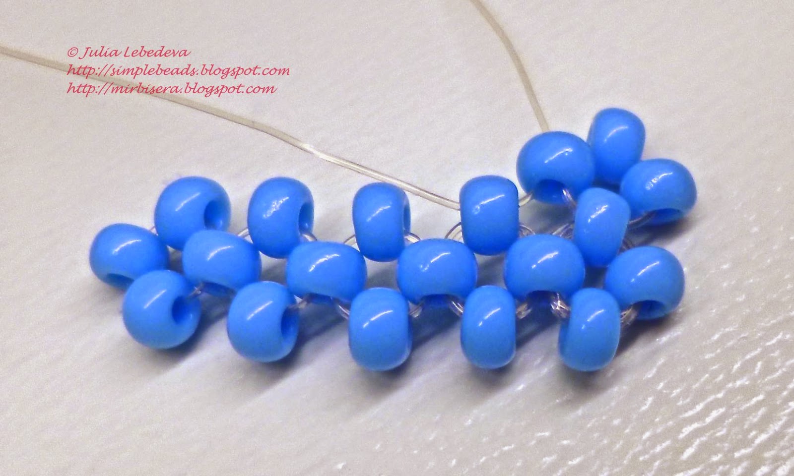Beading for the very beginners: Basics of Right Angle Weave. Part 1 ...